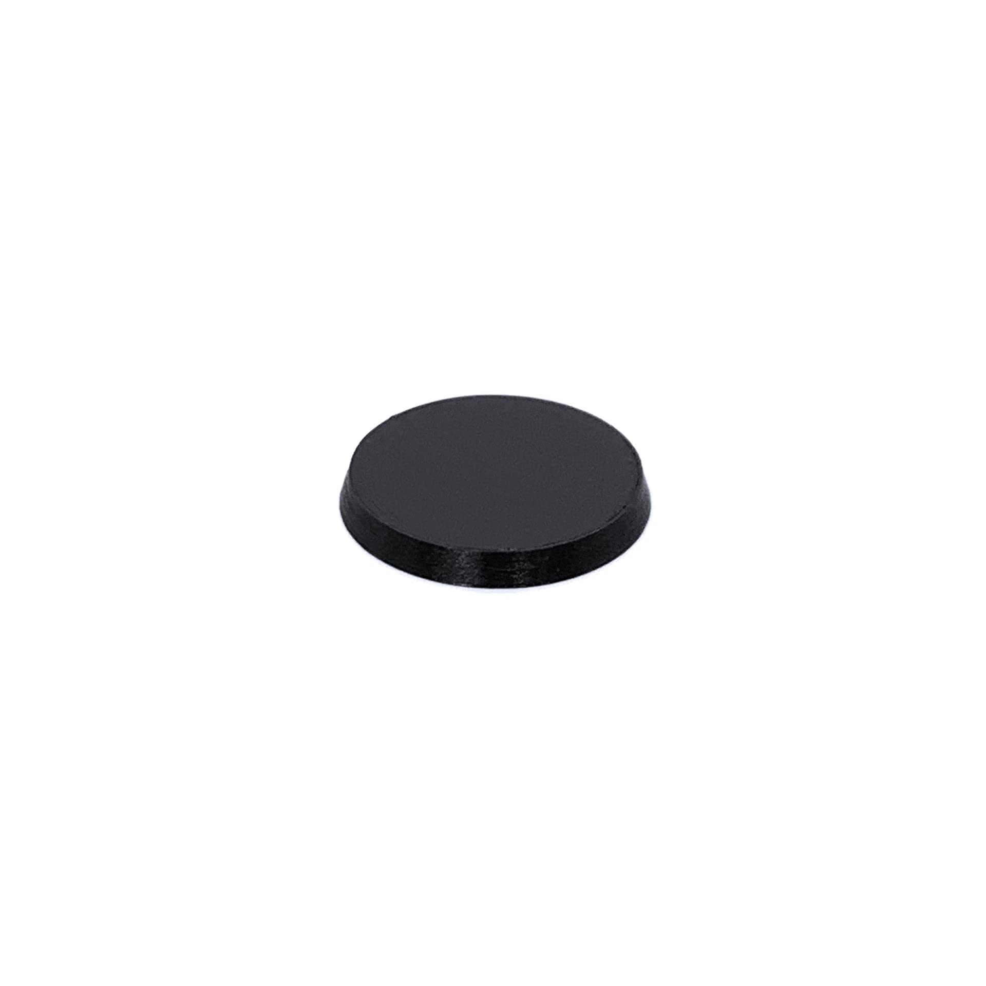 EnderToys Miniature Bases - Flat Bottom Circular - 1 Inch (32pcs), 3D Printed Tabletop RPG and Wargame Accessories for 28mm Miniatures