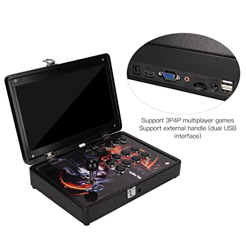 ArcadeGameConsole, 3D2D ArcadeGaming Machine 110240V LanguageSwitching Multiplayer Support for Home for Outdoor