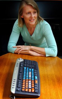 Learn to Type Keyboard Stickers Touch Typing for Kids and Adults Easily Applied to All Keyboards