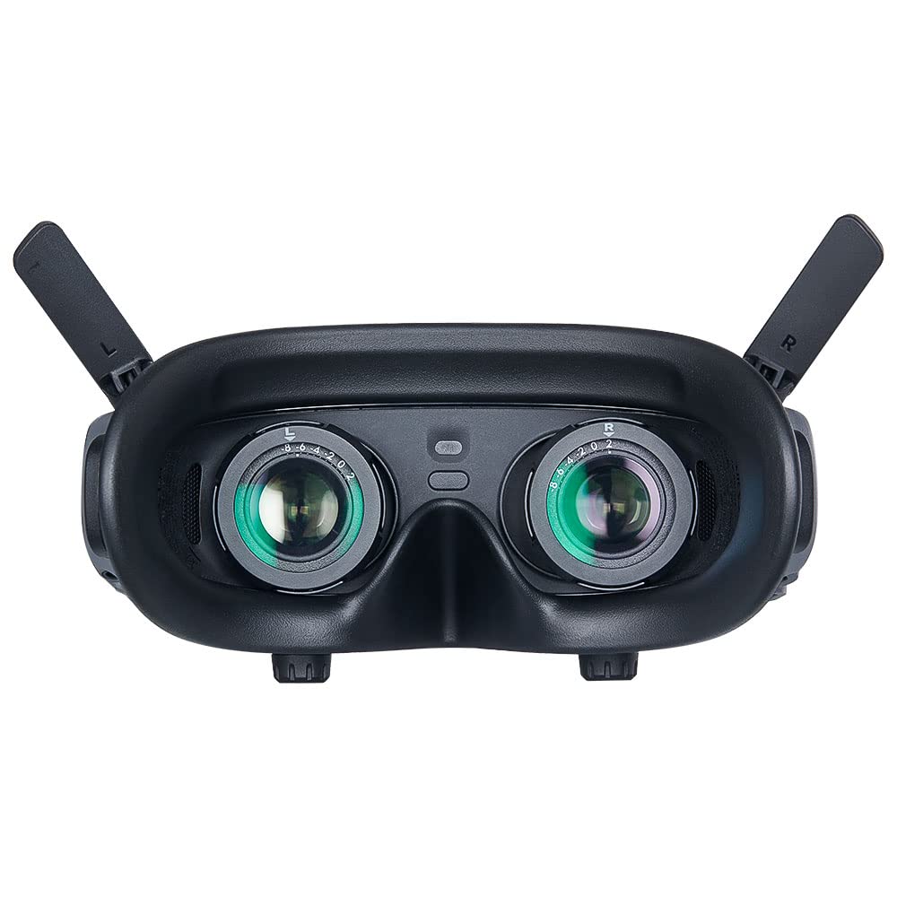 Anti-blue Light Lens Compatible for DJI Avata FPV Flying Glasses Goggles2 Accessories That Supports Changing Lenses to Accommodate Your Nearsightedness(Resin) (1.57 astigmatism 225-400)