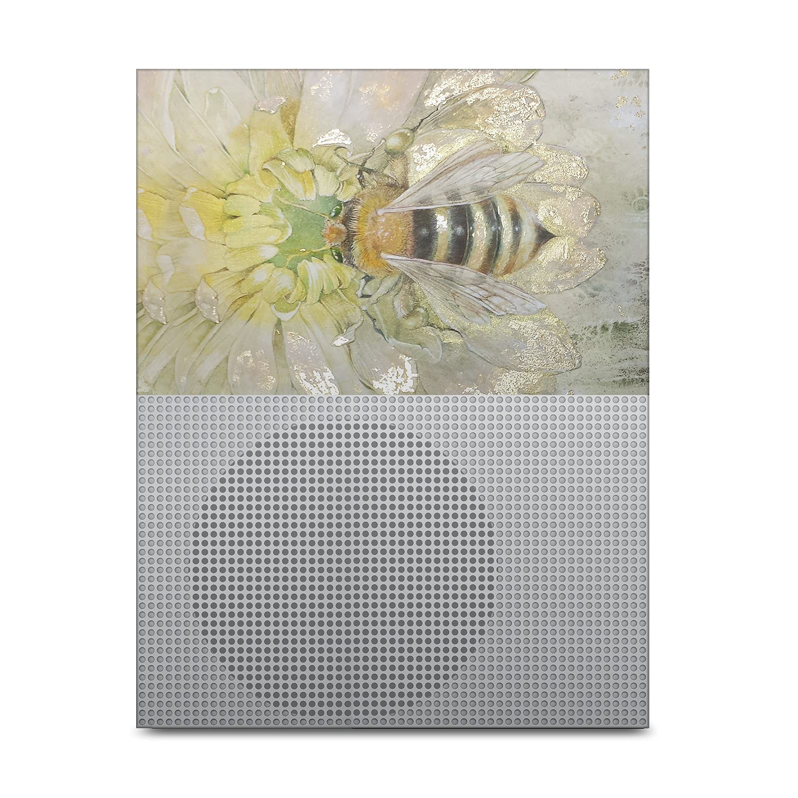 Head Case Designs Officially Licensed Stephanie Law Bee Art Mix Vinyl Sticker Gaming Skin Decal Cover Compatible With Xbox One S Console and Controller Bundle