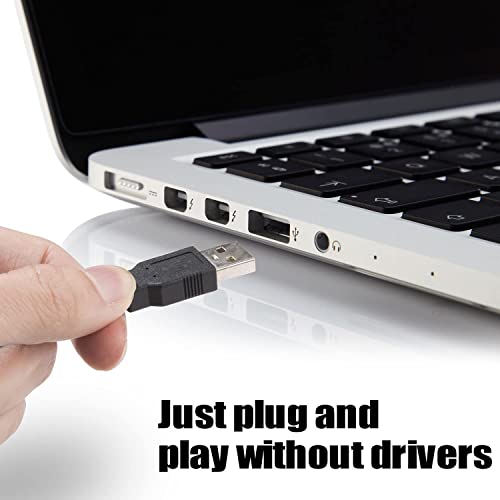 AUKS Gaming Classic NES Style USB Controller for PC, PC USB Controller Retro Gamepad Joystick Raspberry Pi Gamepad Controller for Windows PC Mac Linux RetroPie NES Emulators 2 Pack Bundle