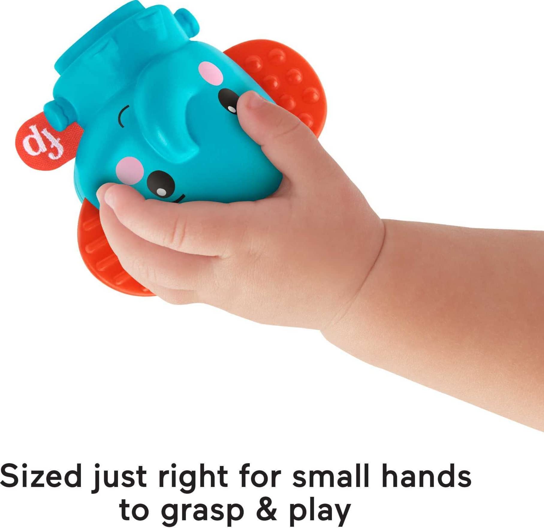 Fisher-Price Stacking Elephant, Infant Stacker Activity Toy For Baby Ages 6 Months And Older
