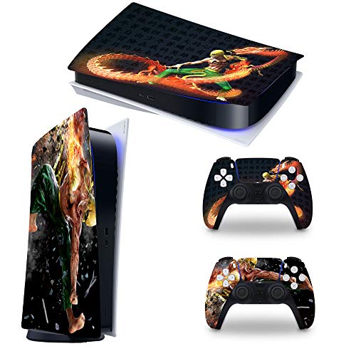 Air war PS5 Standard Edition Console and Controller 5 Controller Skin Set - PlayStation 5 Vinyl