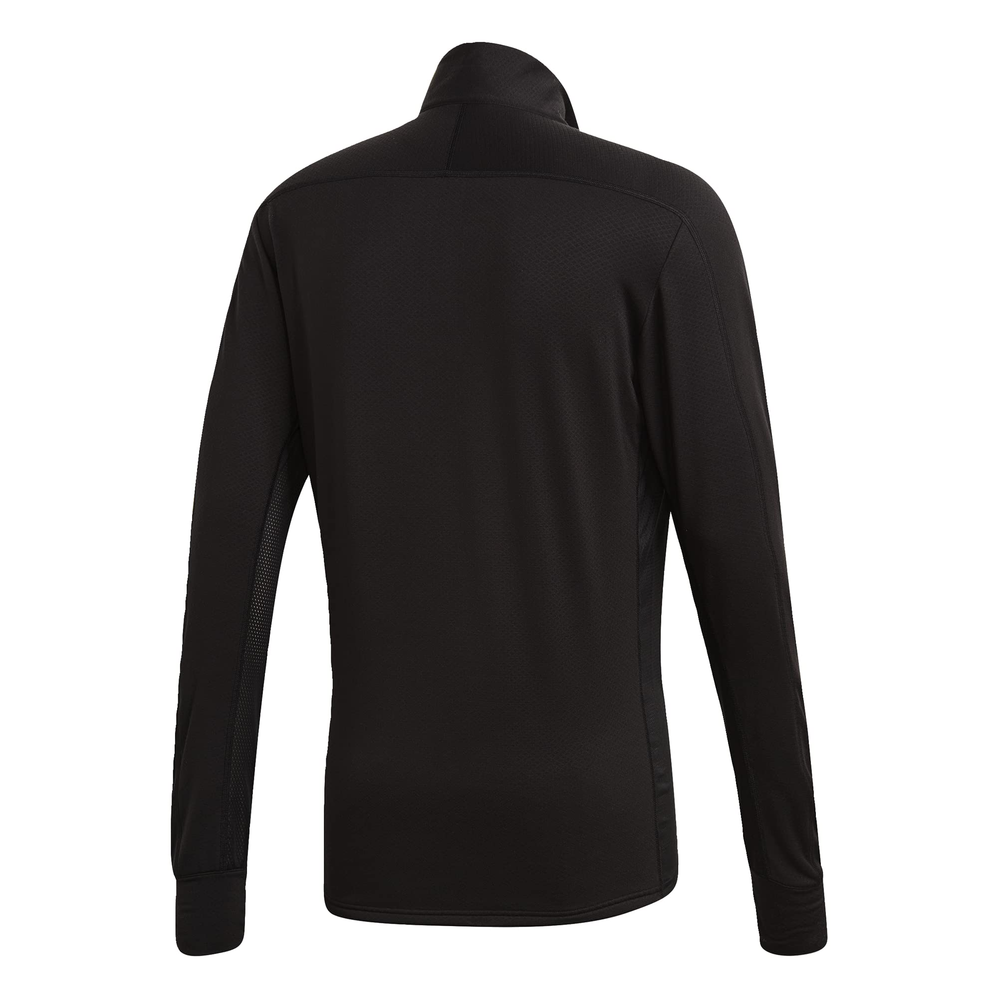 adidas Men's Own The Run 1/2 Zip Warm Sweatshirt, Black, X-Large