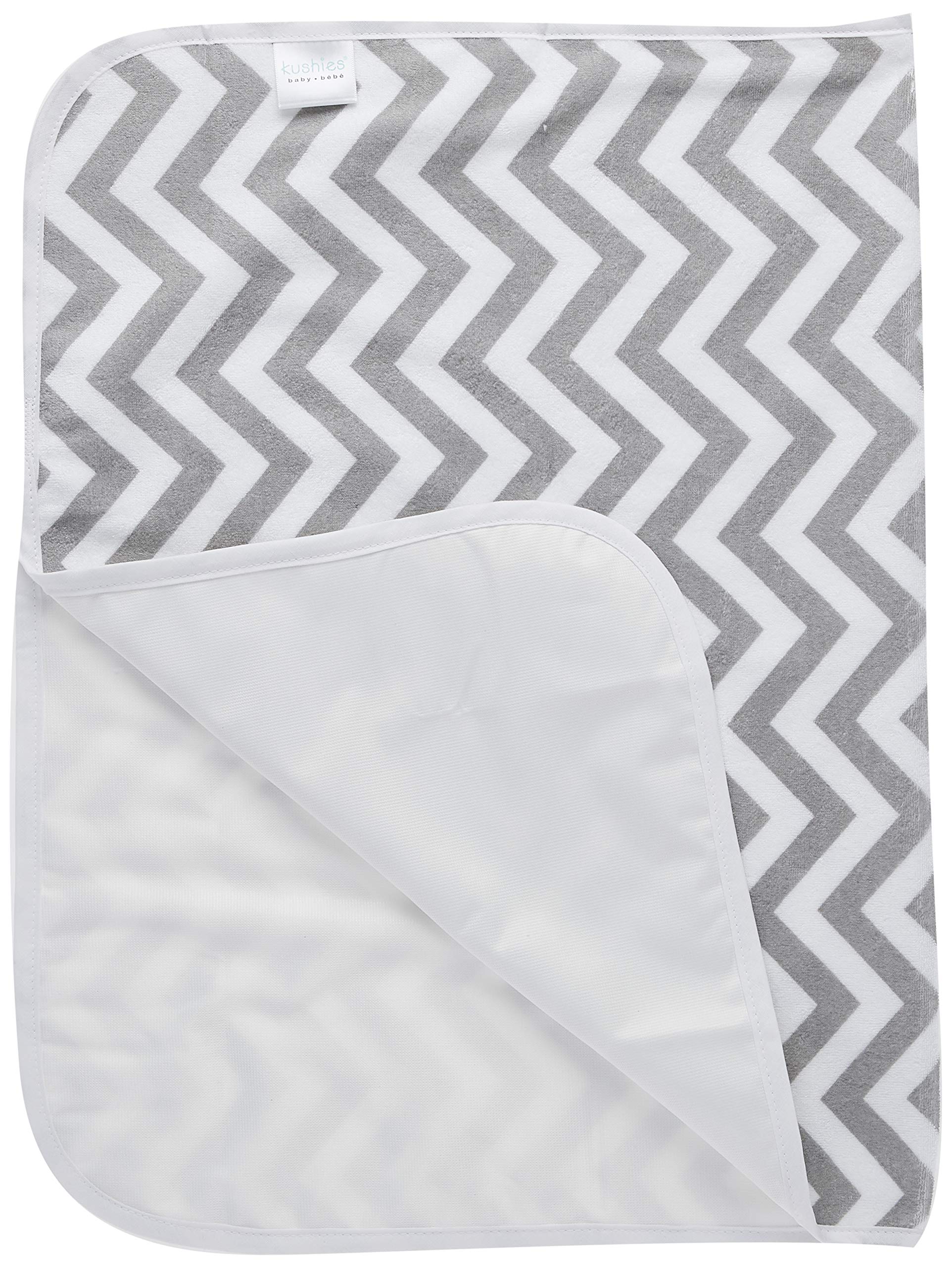 Kushies Baby Deluxe Change Pad, Terry Grey