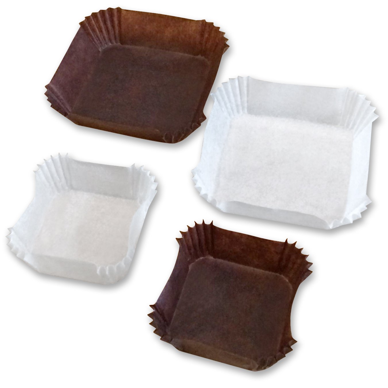 LevGo® 20301 smartBoats® Paper Weighing Boats, Small White, 500/pk FSC Certified