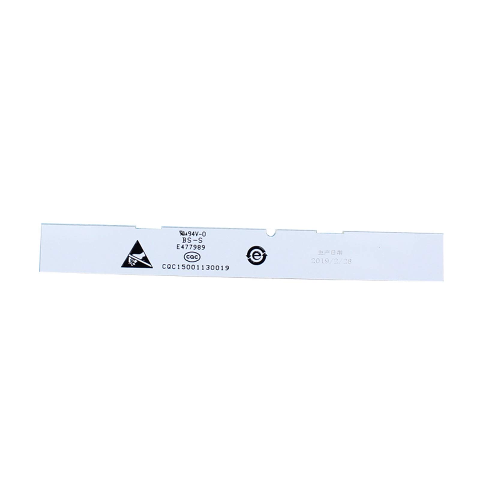 HMHAMA 2PCS Refrigerator Freezer LED light Board Compatible for Haier Refrigerators Front-door LED Light Board Replacement BCD-575WDBI 0064001827