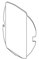Lens Splash Shield for Pelton & Crane for All LF & LF+ PCL612