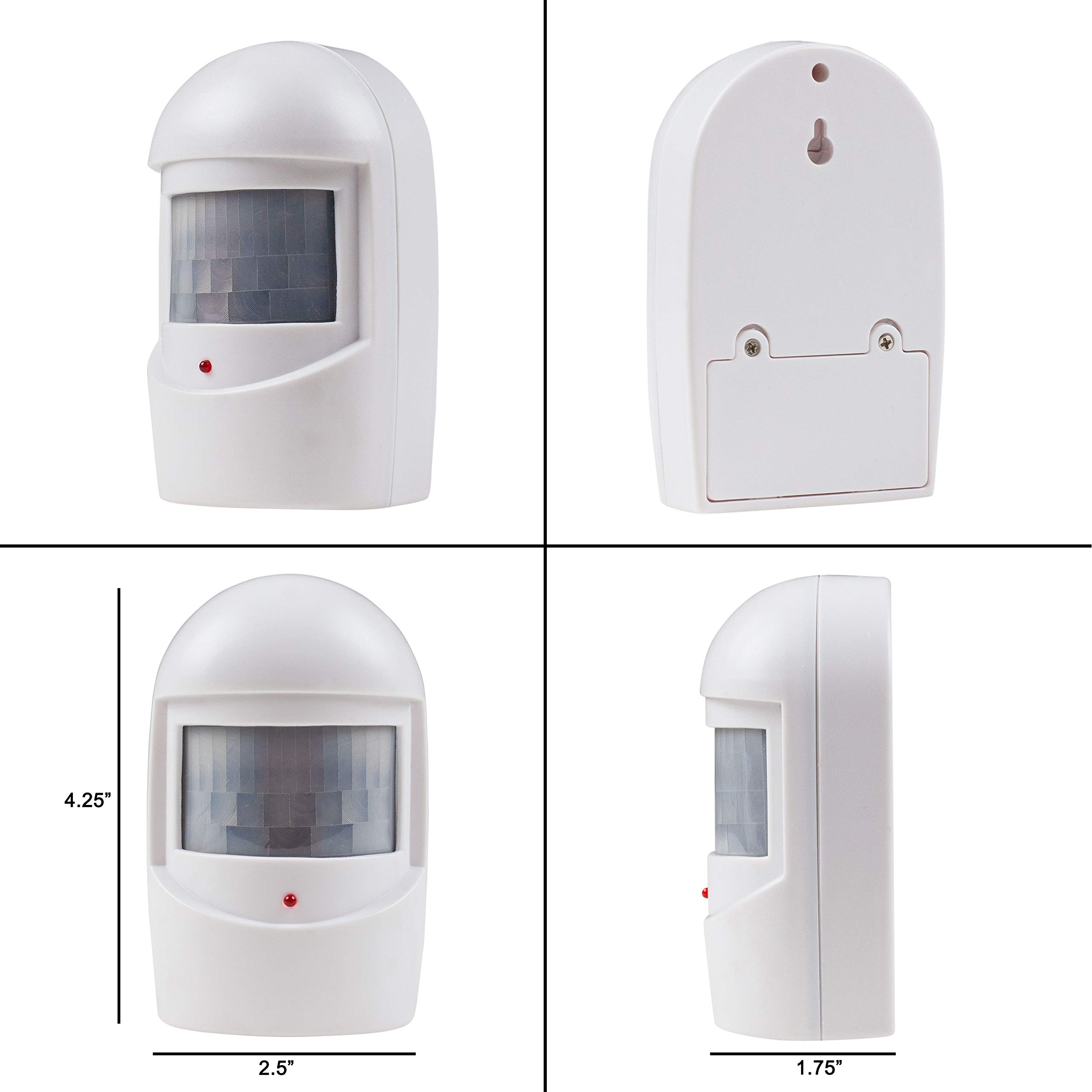 Jobar RET3731 Best Alarm Driveway Patrol, 1 Count (Pack of 1), White