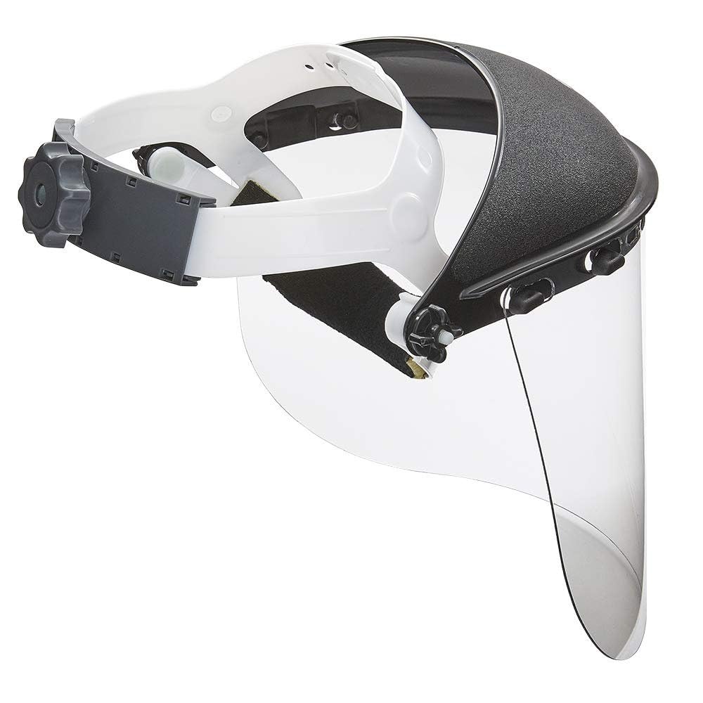 Jackson Safety Anthem+ Face Shield Kit, Ratcheting Headgear, Polycarbonate Window Included, 14953