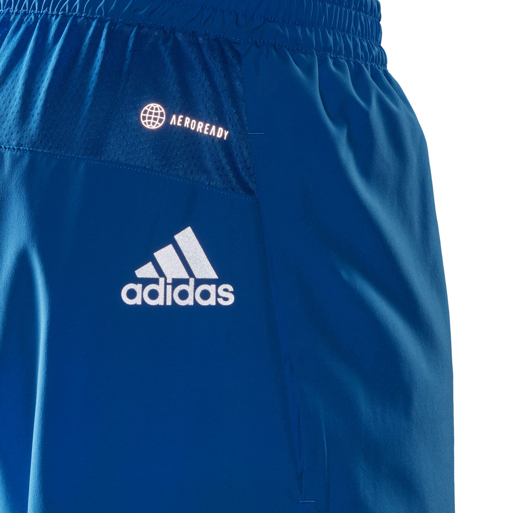 adidas Men's Run It Shorts, Blue Rush, XX-Large