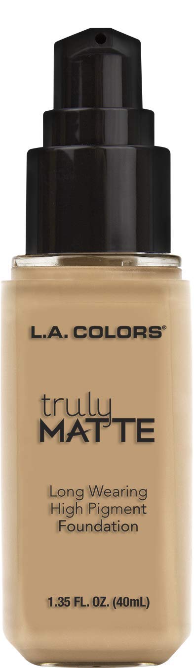 L.A. COLORS Truly Matte Foundation, Natural CLM352