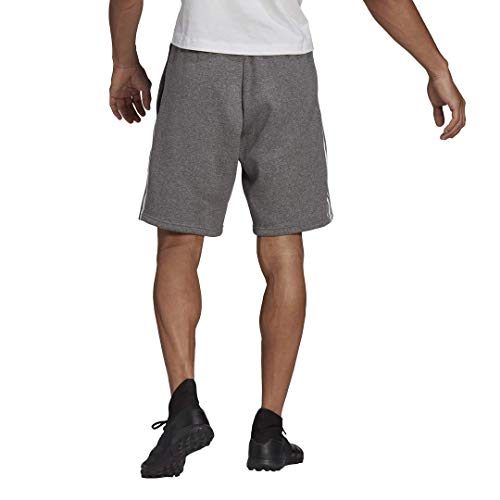 adidas Men's Size Tiro 21 Sweat Shorts, Grey Four Melange, Large/Tall