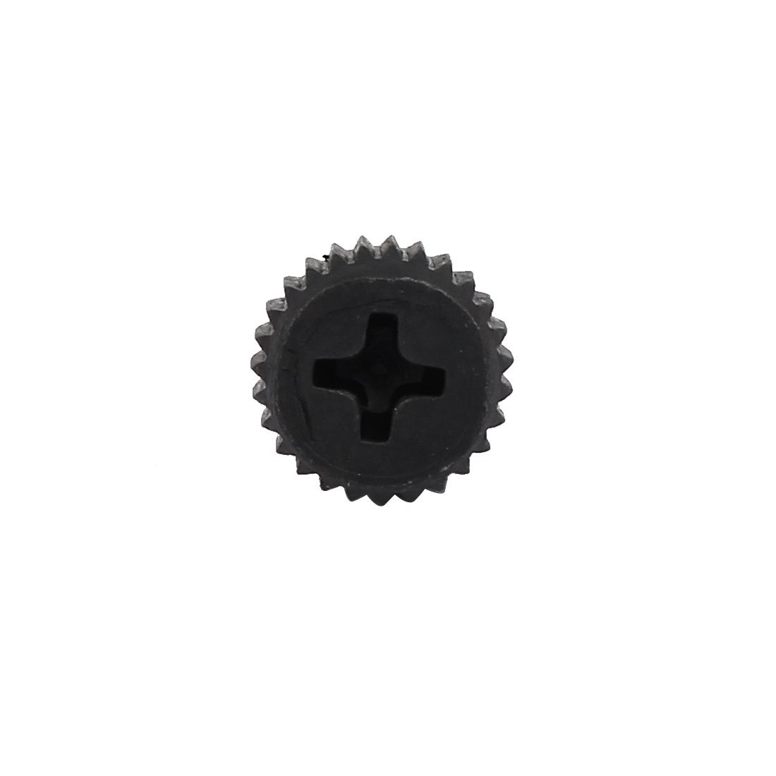 uxcell PC Computer Case Metal Thumbscrews Thumb Screws Black 20pcs