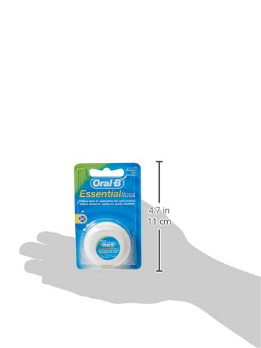 Oral B 005012 Unwaxed Dental Floss, 50 M