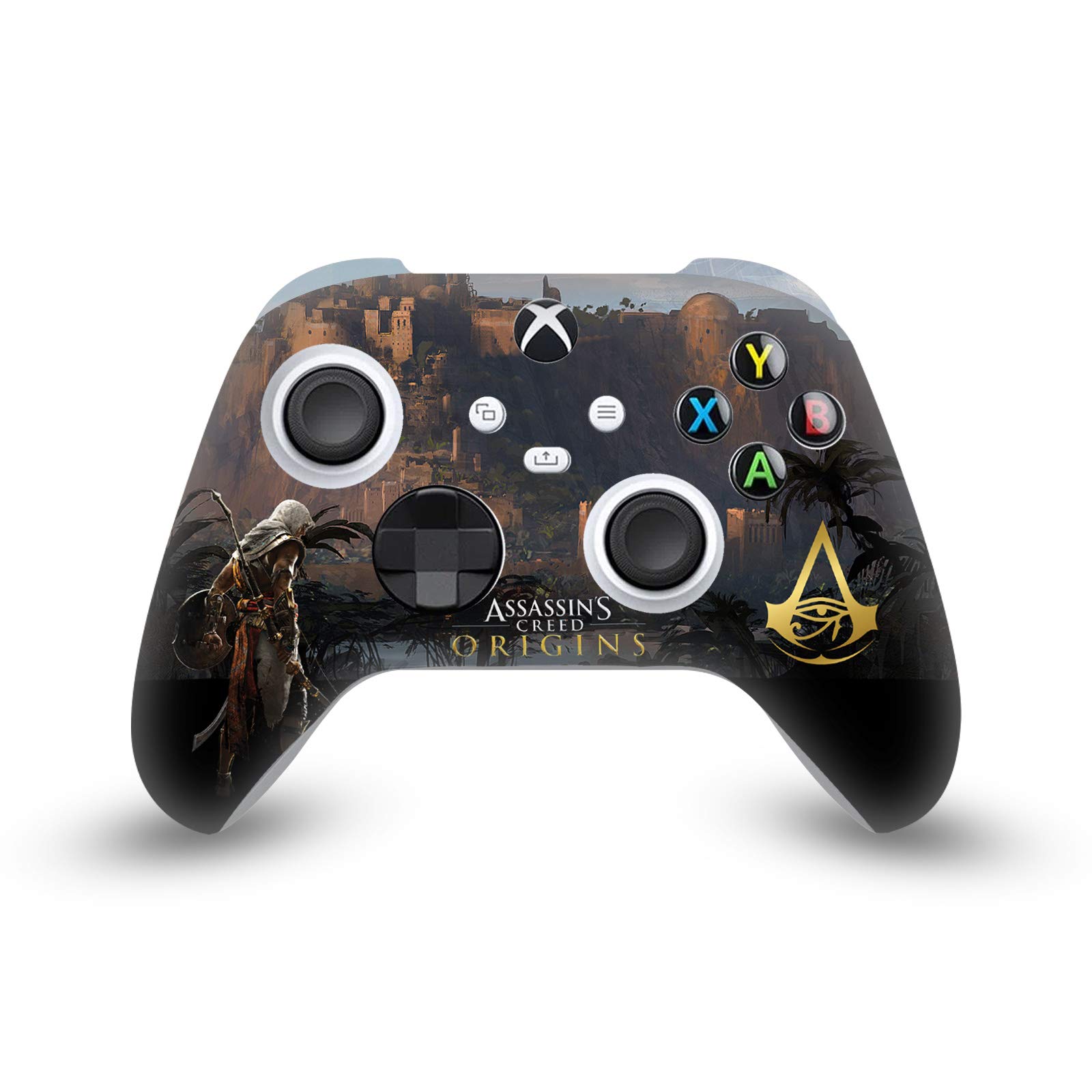 Head Case Designs Officially Licensed Assassin's Creed Bayek Crest Origins Character Art Vinyl Sticker Gaming Skin Decal Cover Compatible With Xbox Series X/S Controller
