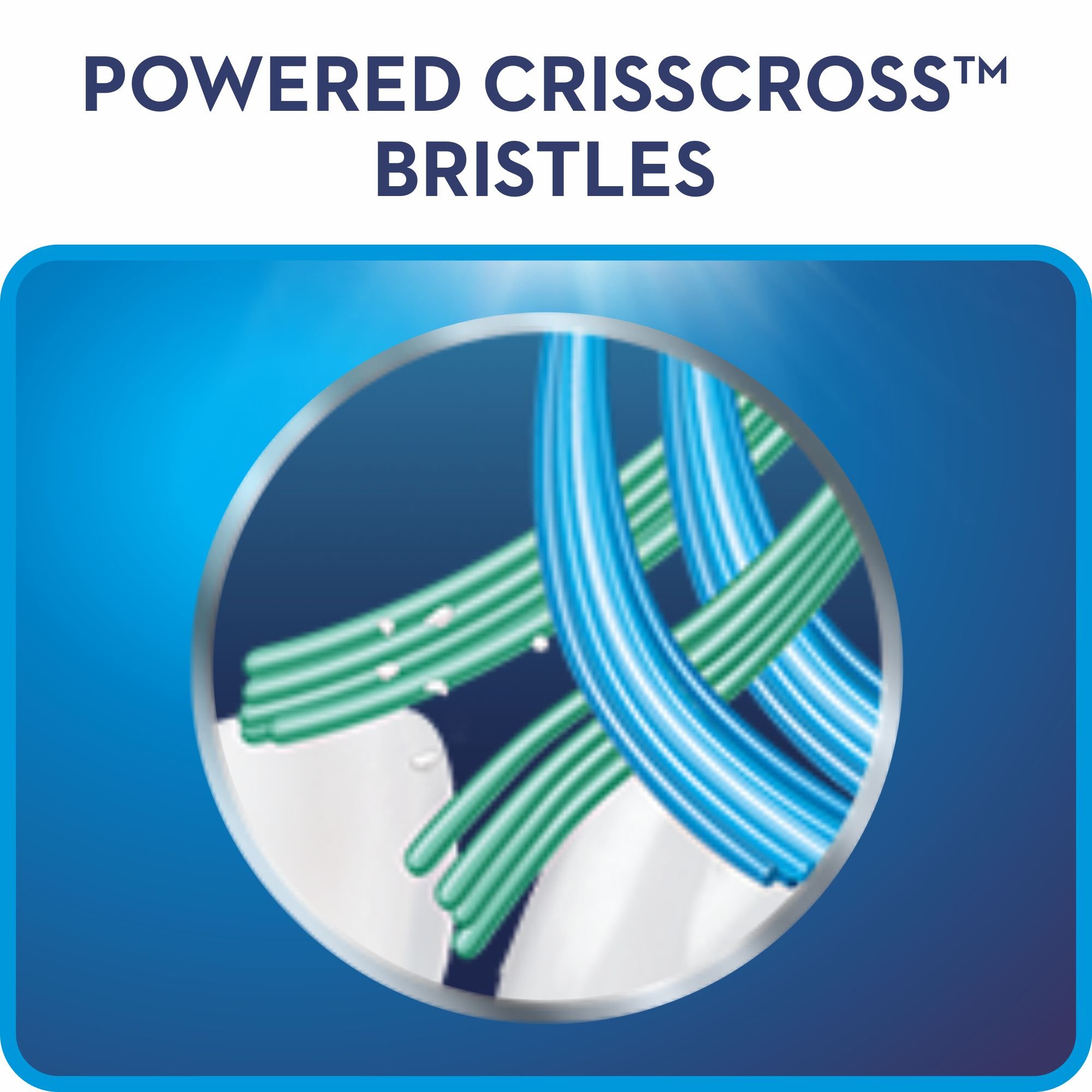 Oral-B CrossAction Power Toothbrush, White, Battery Powered