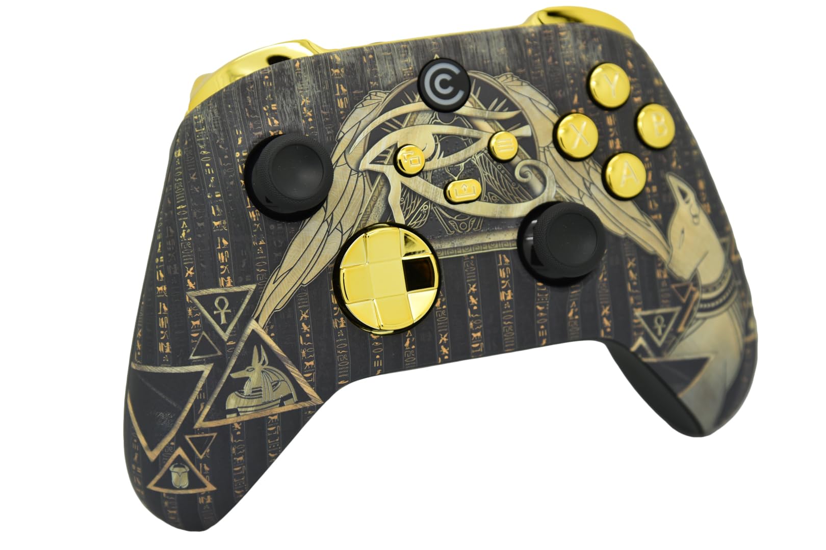 Designer Series Custom Wireless Controller for PC, Windows, Series X/S & One - Multiple Designs Available (Weeds & Green Chrome Inserts)