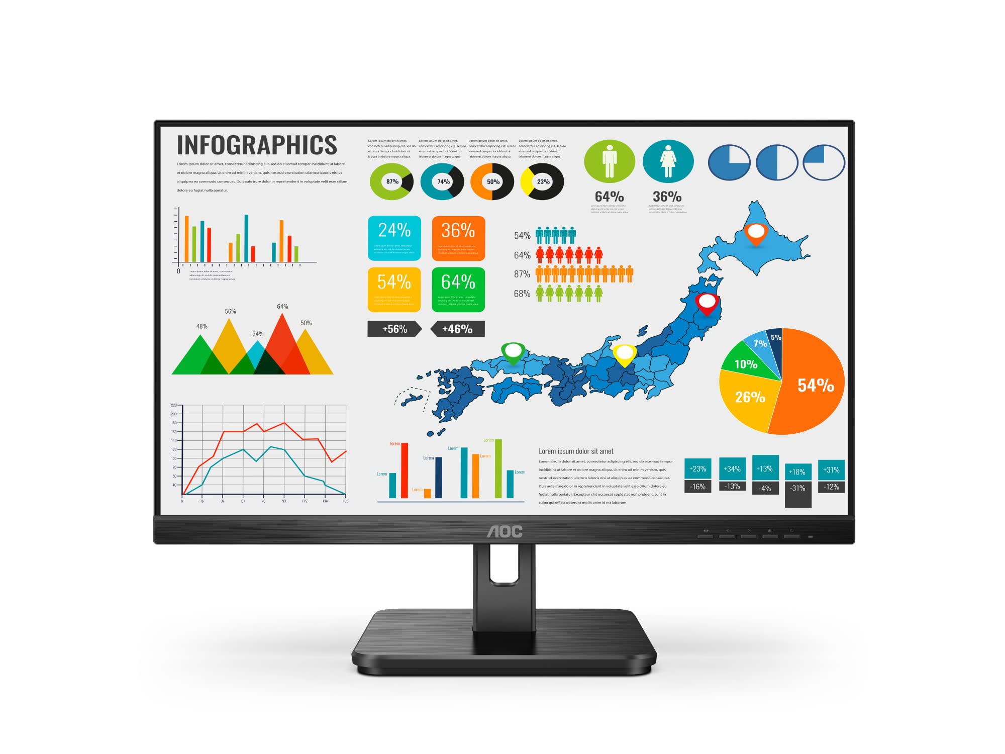AOC 27-inch 27E2H Full HD IPS 75Hz LED Monitor