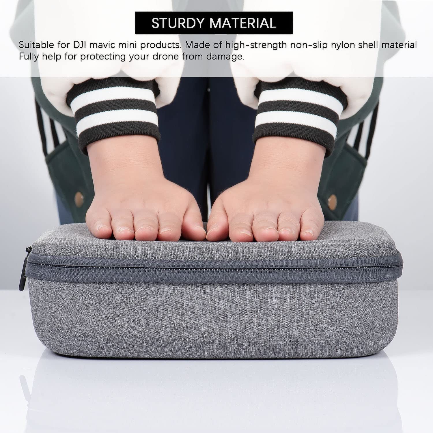 GLGLMA Handheld Carrying Case for πππ πππ―π’π ππ’π§π’ ππ«π¨π§π πππππ¬π¬π¨π«π’ππ¬, Waterproof Drone Storage Bag