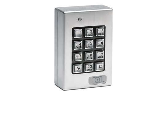 Linear 212SE Weatherproof Keypad (Silver)