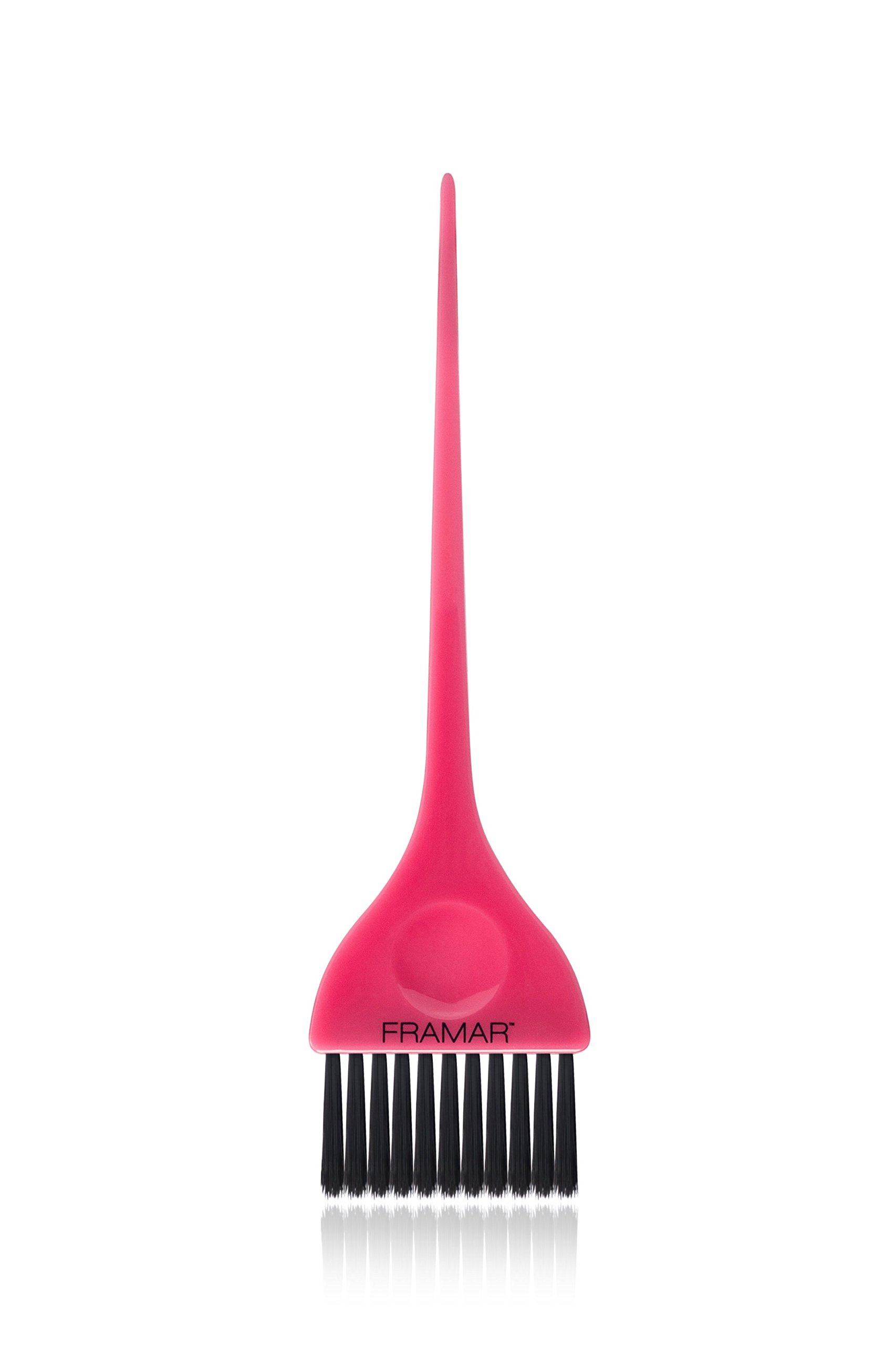 FRAMAR Pink Hair Color Brush - Hair Coloring Brush for Hair Dye, Hair Dye Brush to Apply Hair Color, Color Brushes for Hair Salon, Brush for Dyeing Hair, Colour Brush for Hair Coloring, Dye Tools