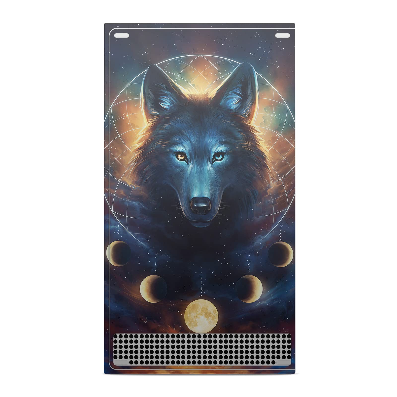 Head Case Designs Officially Licensed Jonas "JoJoesArt" Jödicke Dreamcatcher Wolf Art Mix Vinyl Sticker Gaming Skin Decal Cover Compatible With Xbox Series S Console and Controller Bundle
