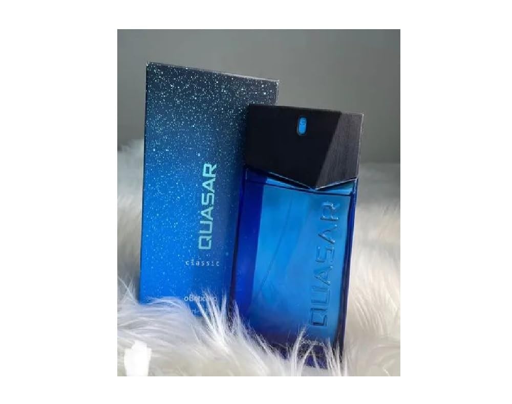 Linha Quasar Boticario - Colonia Masculina 125 Ml - (Boticario Quasar Collection - Eau De Toilette For Men 4.2 Fl Oz)