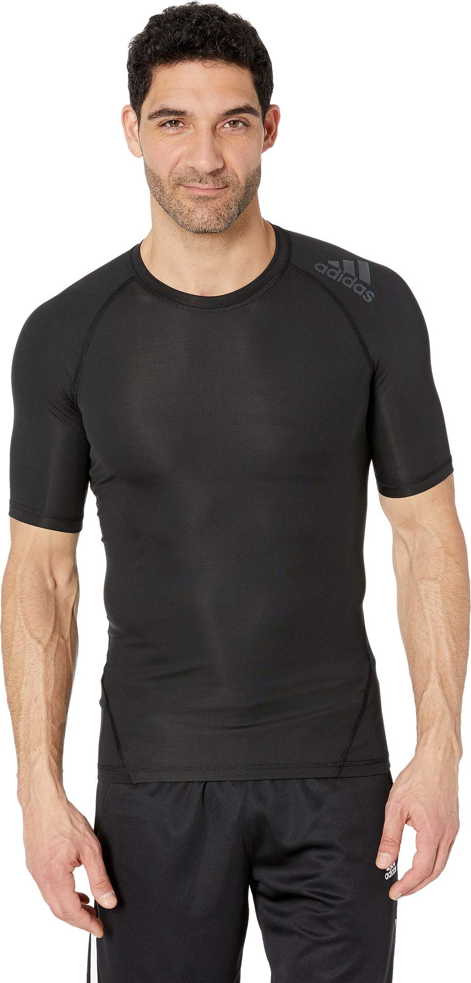 adidas Men's Training Alphaskin Sport Short Sleeve Tee, Black, XX-Large