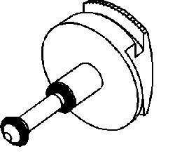 Locking Button Assembly for A-dec ADB070