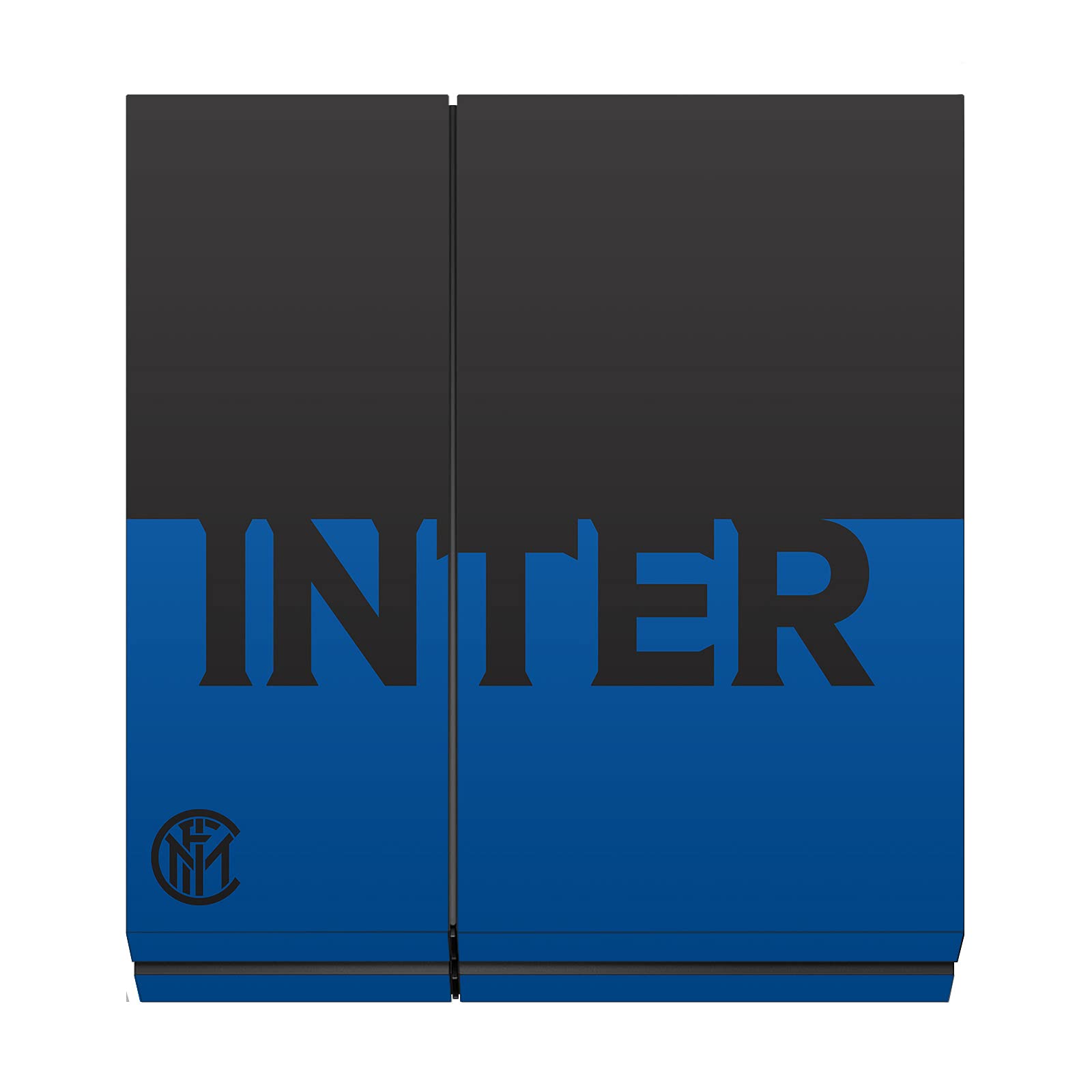 Head Case Designs Officially Licensed Inter Milan Blue and Black Full Logo Matte Vinyl Sticker Gaming Skin Case Cover Compatible With Sony PlayStation 4 PS4 Console