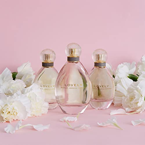 Lovely By SJP Gift Set For Women - Classically Charming, Ultra-Glamorous Scent - Silky White Amber Fragrance With Powdery, Intimate Notes - Includes Perfume Spray And Body Lotion - 2 Pc