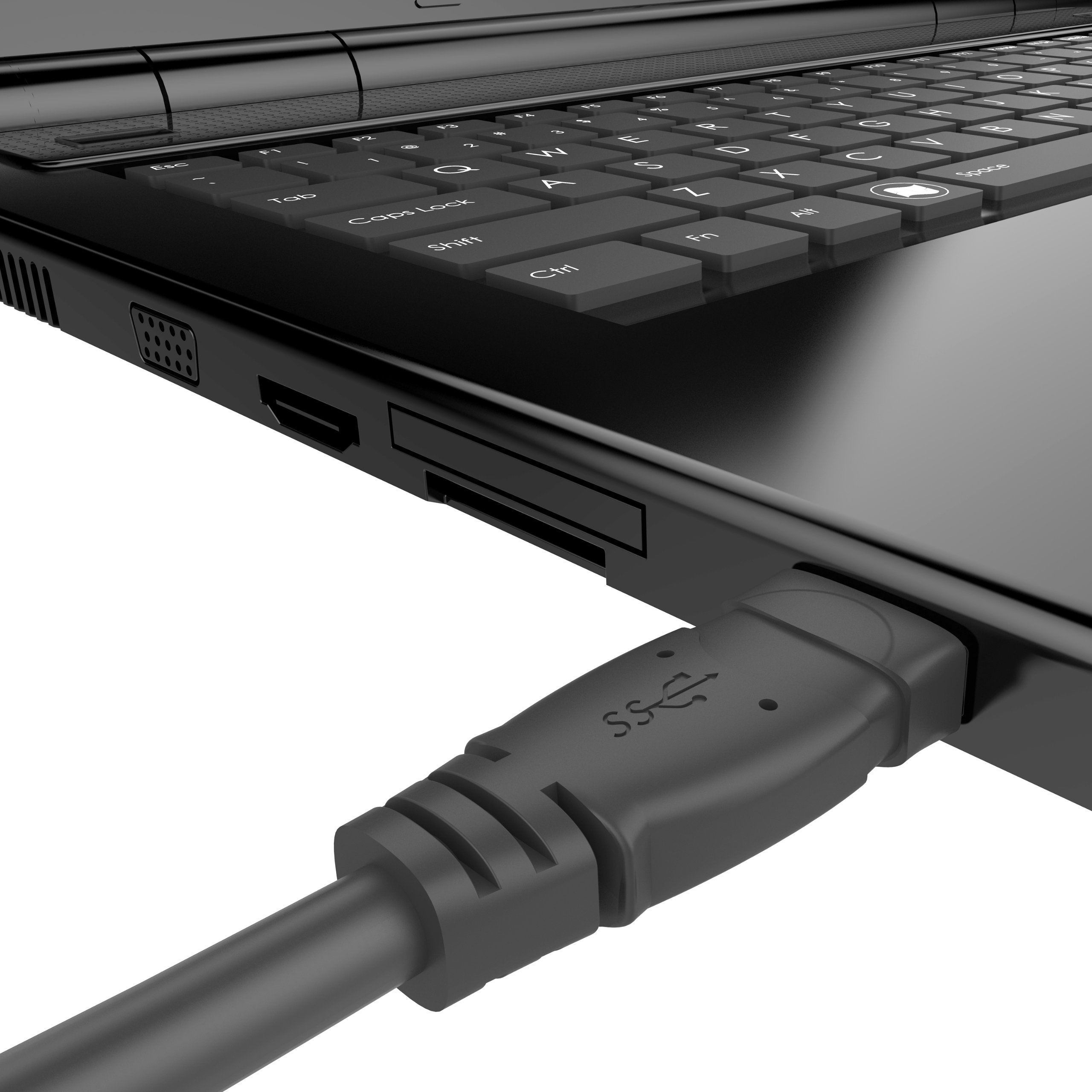 Mediabridge USB 3.0 - USB Cable (8 Feet) - SuperSpeed A Male to A Male