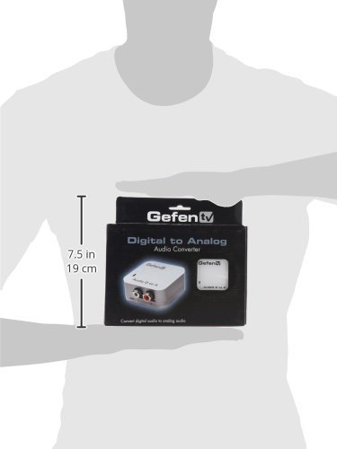 Gefen Digital Audio To Analog Audio Adapter/Converter (GTV-DIGAUD-2-AAUD)