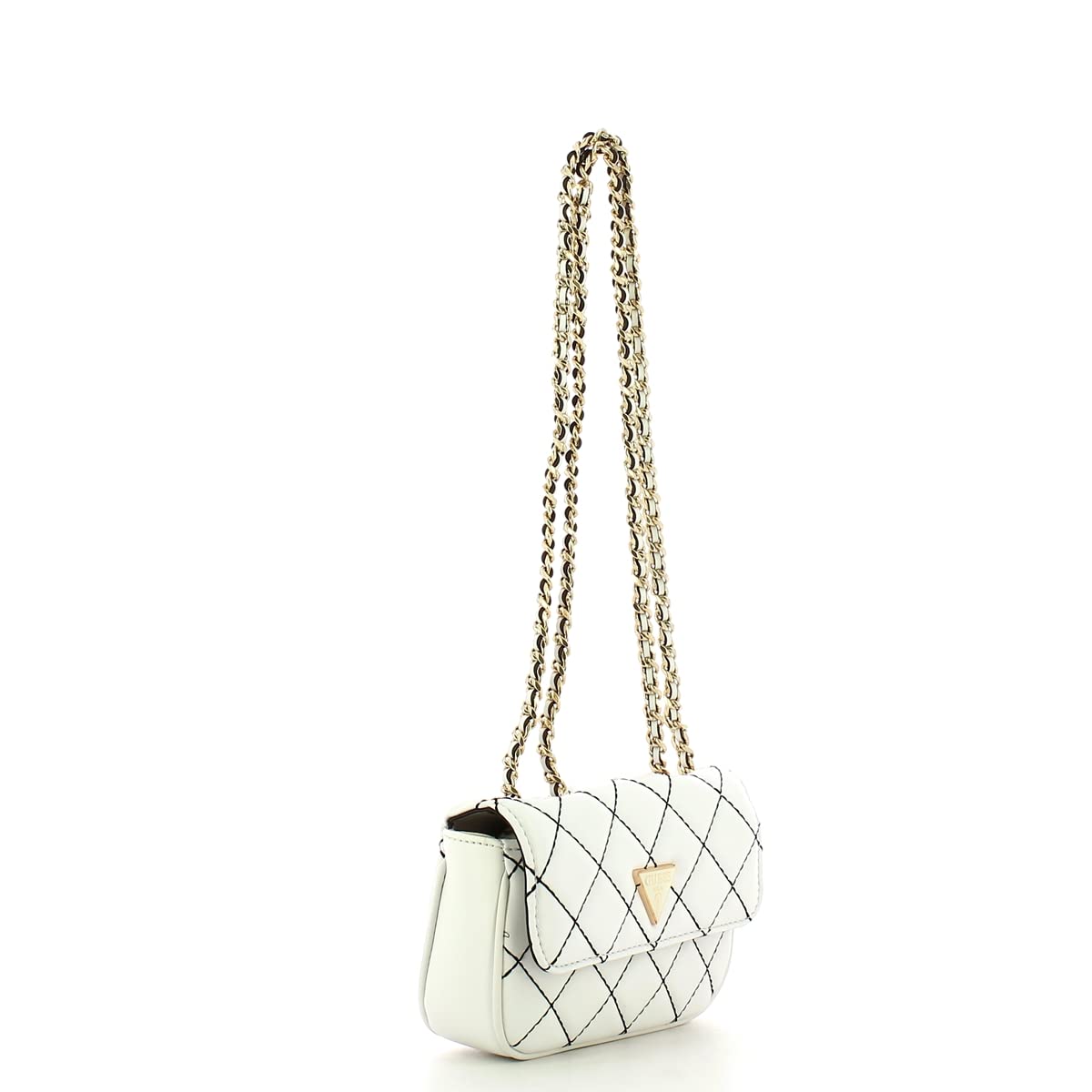 GUESS womens Cessily Micro Mini, White Multi, one size US