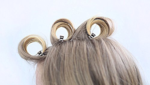 Diane Double Prong Hair Clips for Women, Girls For Holding Rollers or Hair 1.75 Inches Long Silver D17, 80 Count (Pack of 1)