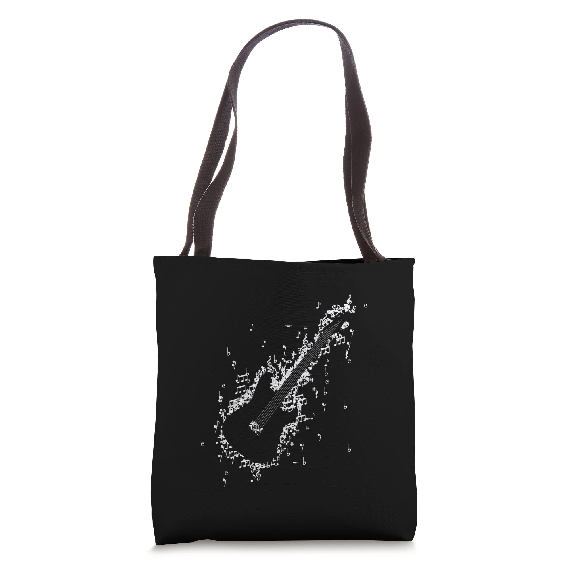 Guitar Instrument Musical Notes Music Tote Bag