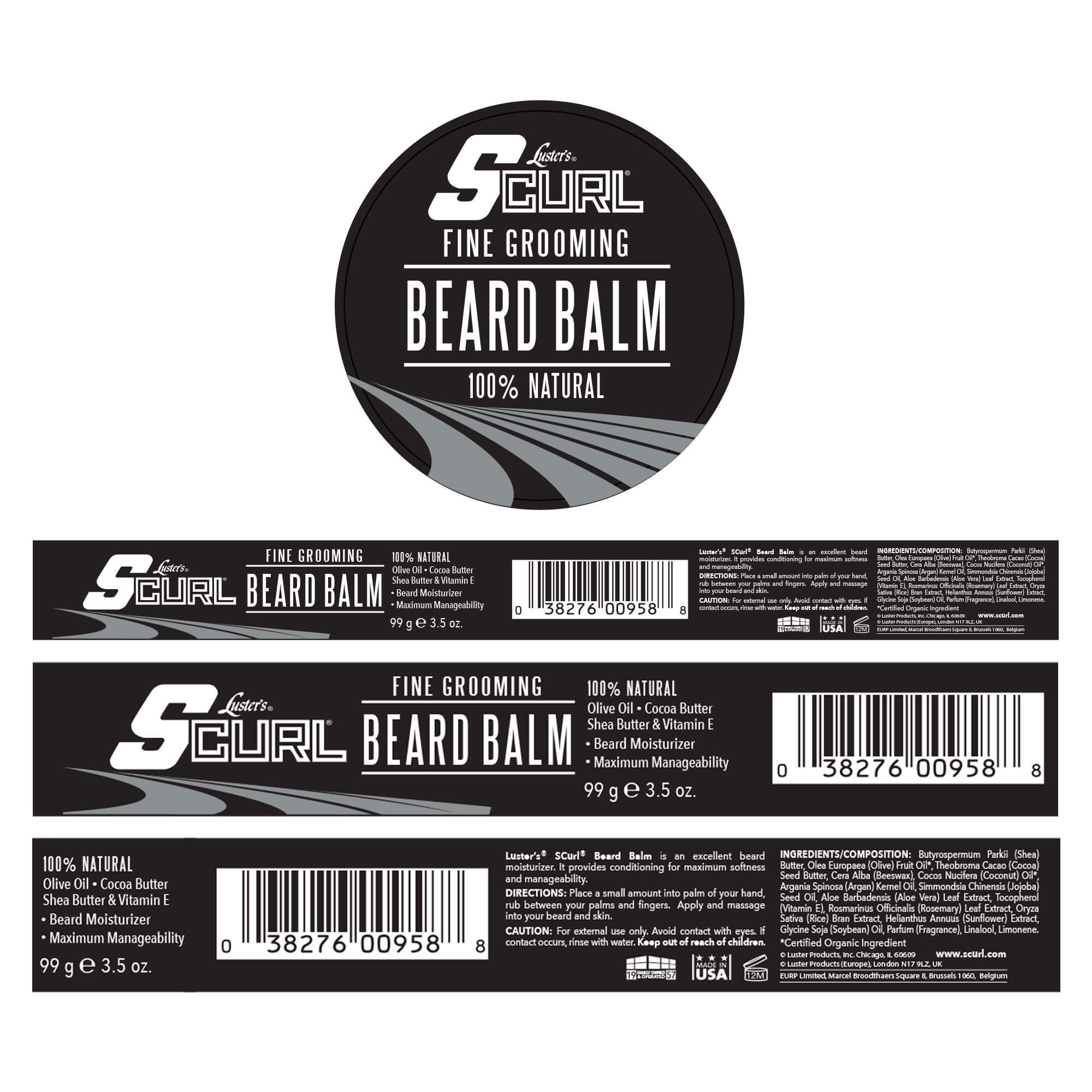 Luster's SCurl Beard Balm