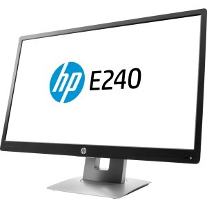 HP M1N99A8#ABA EliteDisplay E240 23.8'' 1080p Full HD LED-Backlit LCD Monitor, Black/Silver