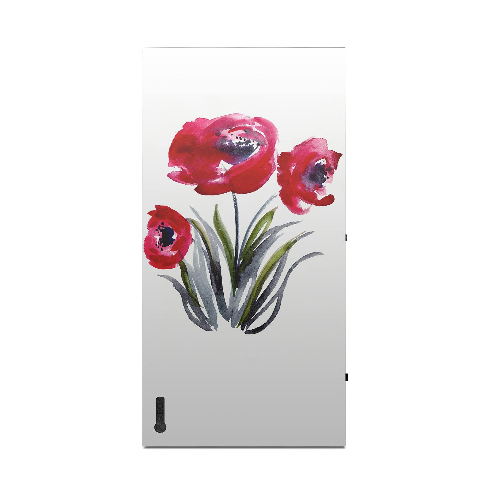 Head Case Designs Officially Licensed Mai Autumn Red Flowers Art Mix Vinyl Sticker Gaming Skin Decal Cover Compatible with Xbox Series X Console and Controller Bundle