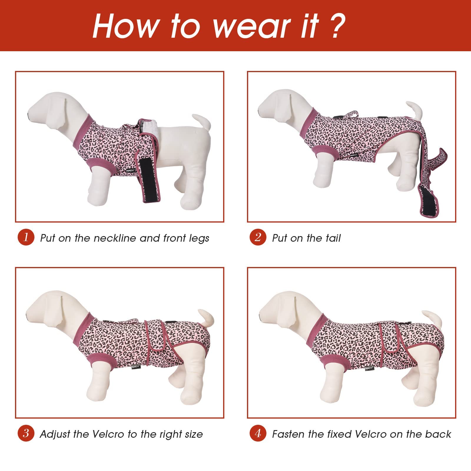 Jiupety Dog Recovery Suit Adjustable, Dog Bodysuit for Abdominal Wound After Surgery, Substitute E-Collar, 3XL Size, Anti-Licking Surgical Dog Onesies, Camo.