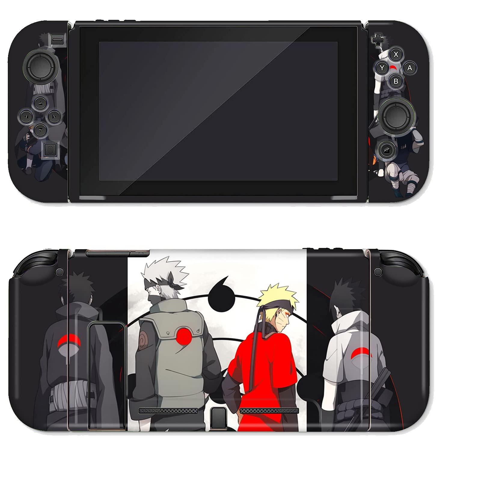 Anime Switch Skin Cartoon Full Wrap Stickers for Switch Protector Skin Cover Vinyl Decal Faceplate Console Joy-Can Dock(Only Switch Standard)