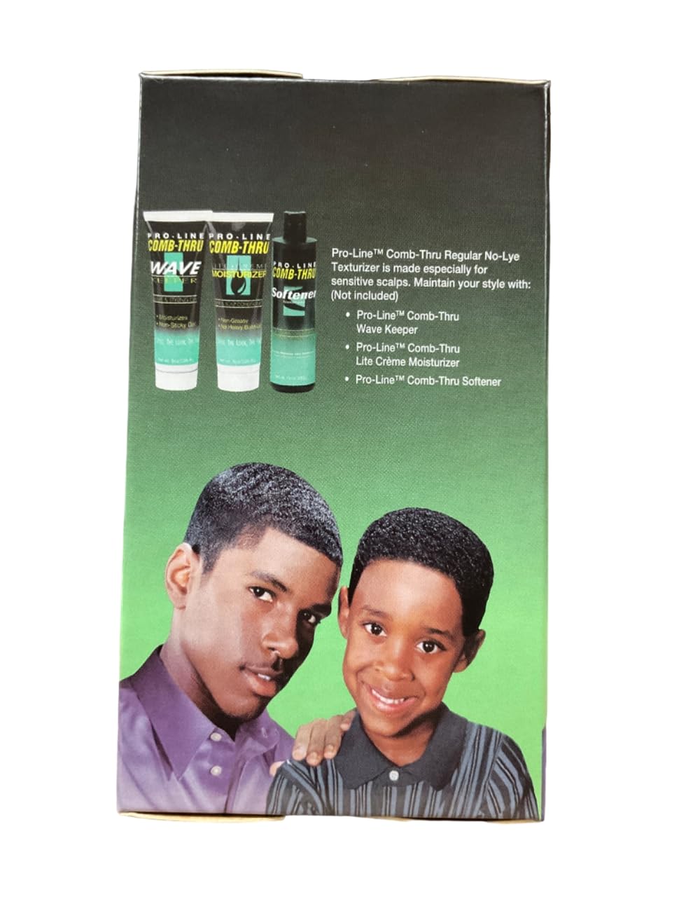 Pro - Line Comb Thru Texturizer With HMC Conditioner 2 Easy Steps No Lye No Mix Regular by Comb Thru