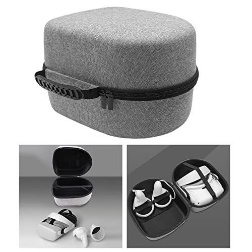balikha 1PC Carrying Case Storage Lightweight W/Handle Accessories Hard EVA Protective Bag for Quest2 Headset Travel Controllers