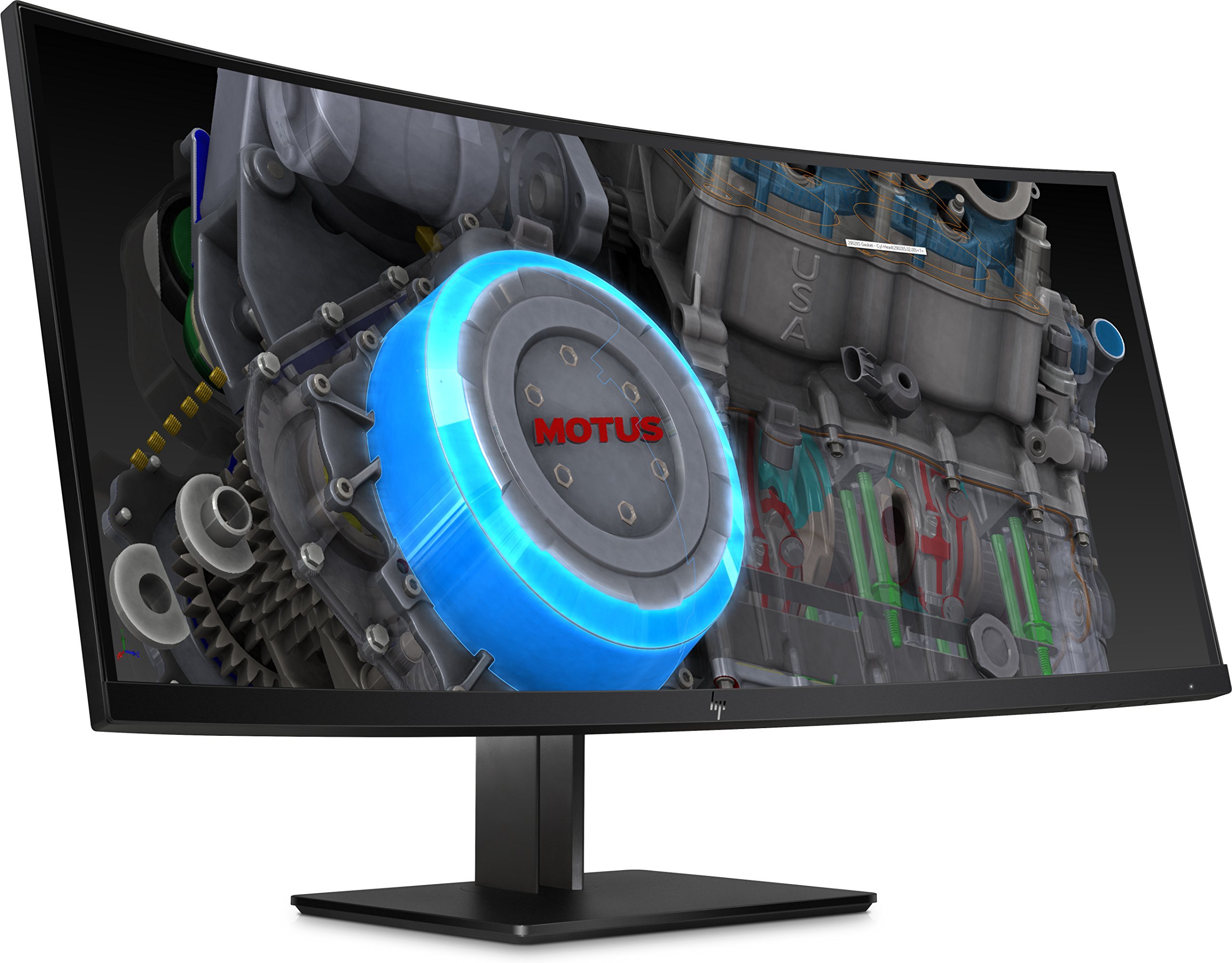 HP Z4W65A8#ABA Z38c LED-Backlit LCD Monitor Curved 37.5" Black (Renewed)