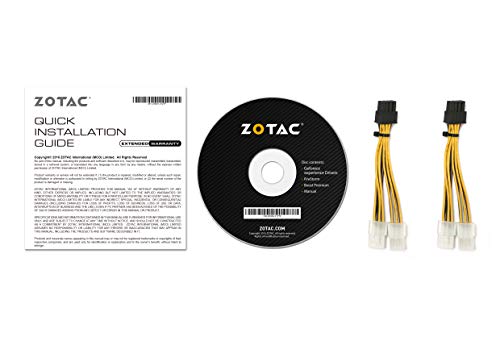 ZOTAC GeForce GTX 1080 Ti AMP Edition 11GB GDDR5X 352-bit PCIe 3.0 Gaming Graphics Card VR Ready(ZT-P10810D-10P)