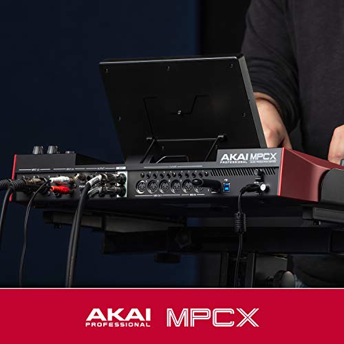 AKAI Professional MPC X β Standalone Drum Machine and Sampler With 10.1-inch display, Beat Pads, Synth Engines and CV Gate Outputs
