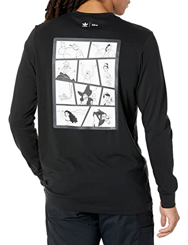 adidas Originals Men's Disney Long Sleeve, Black, X-Large