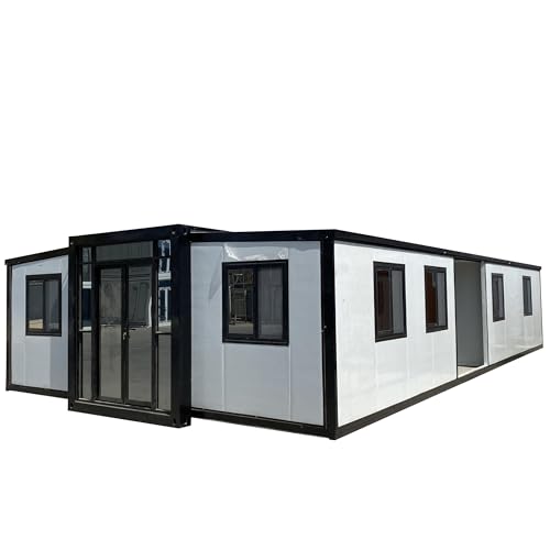 BloomBliss Villa - Multipurpose Ready to use Cost Effective Modern Living Solution Expandable Prefab House for Living and Working(19x20ft)